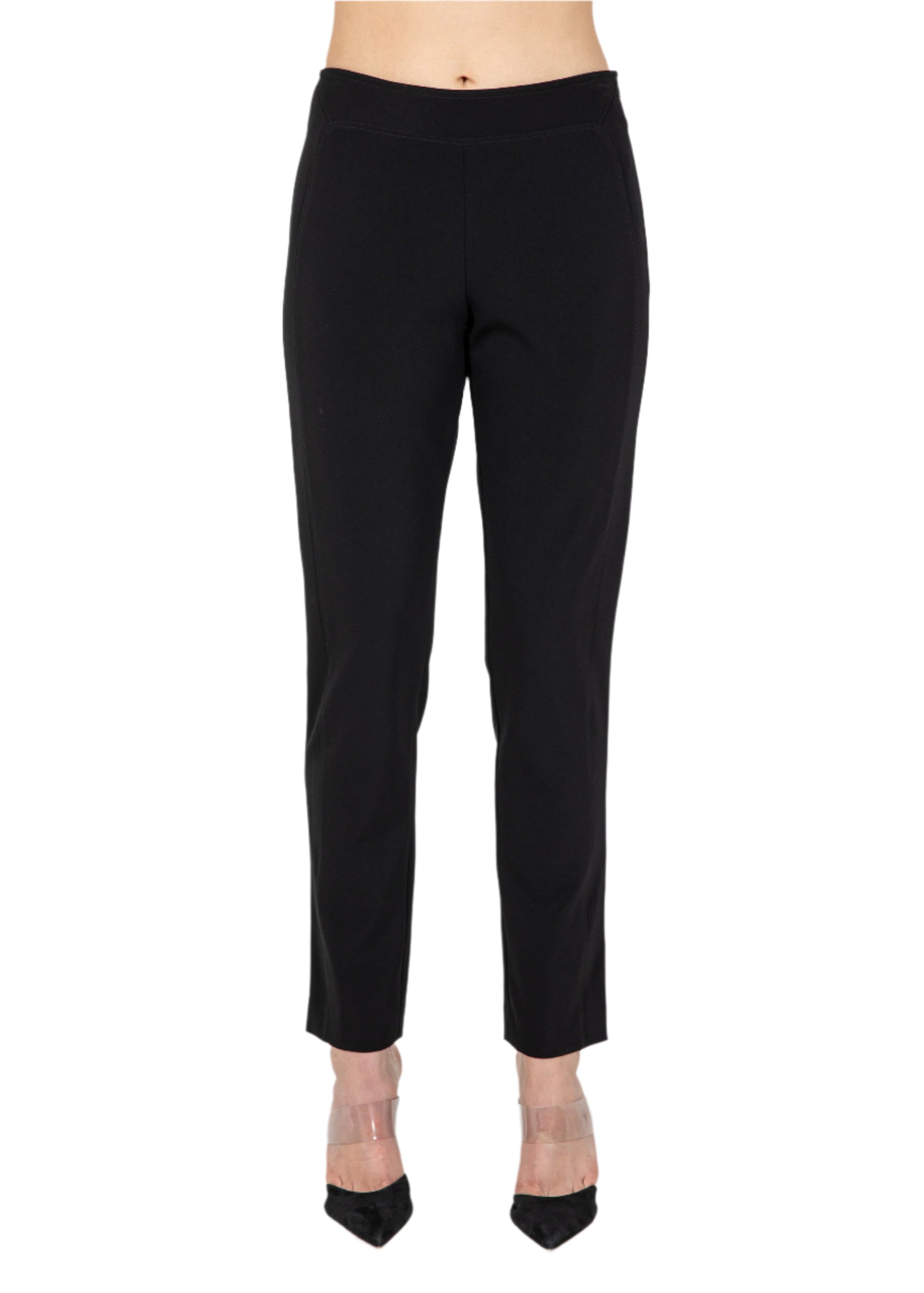 Miracle Stretch Side Zip Pants in Black – Carl Meyers