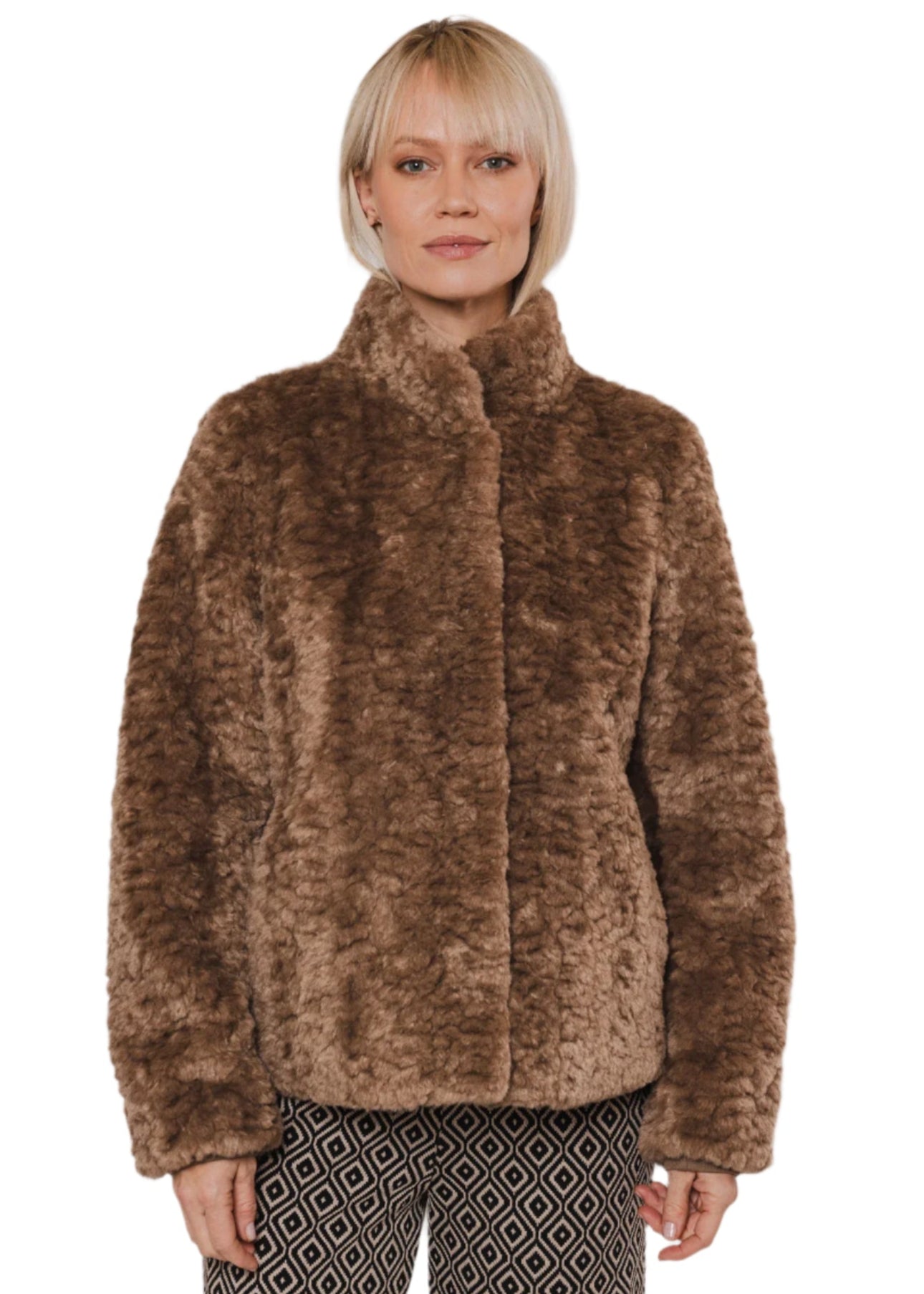 Kion Jacket In Brown – Carl Meyers